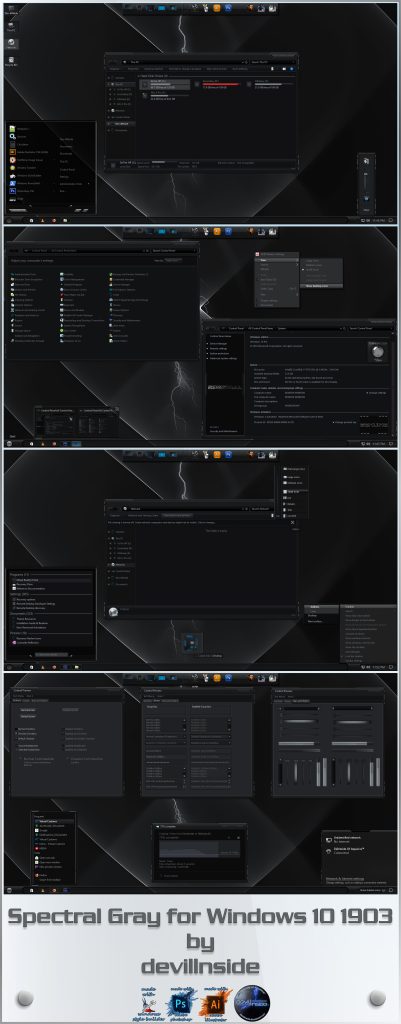 Spectral Gray – WINDOWSCUSTOMIZATION.com