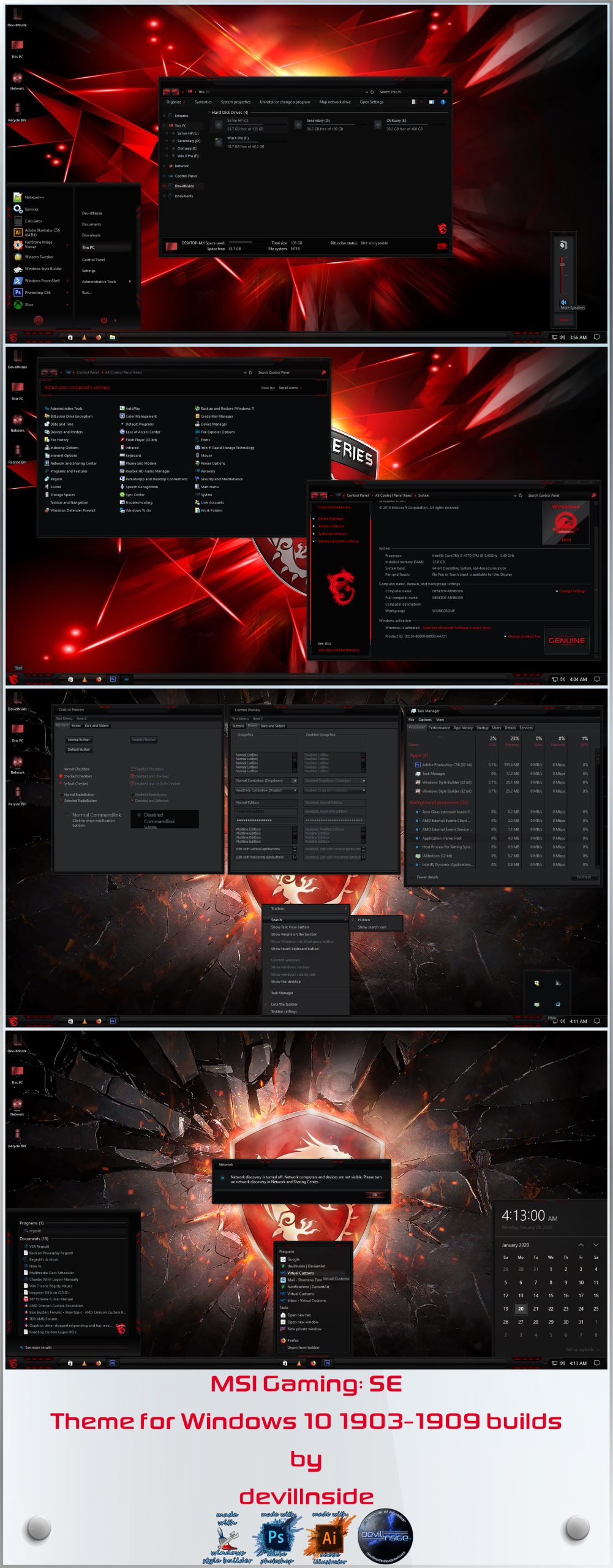 MSI Gaming: Special Edition – WINDOWSCUSTOMIZATION.com