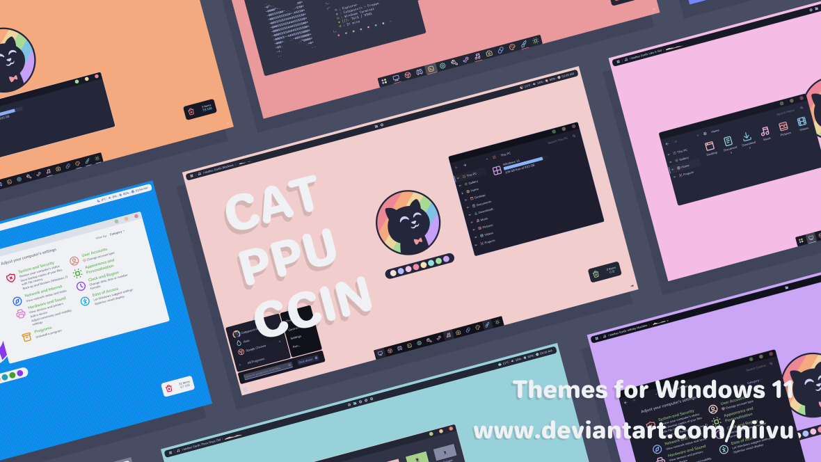Catppuccin for Windows 11 – WINDOWSCUSTOMIZATION.com